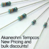Tempco Resistor – Akaneohm 1% 3300ppm – Thonk – DIY Synthesizer Kits ...