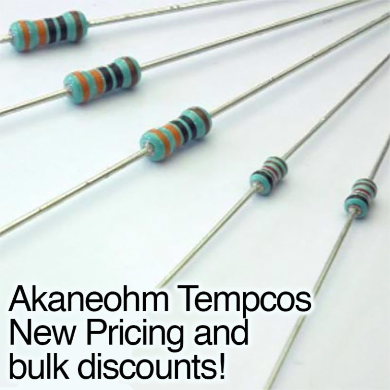 Tempco Resistor – Akaneohm 1% 3300ppm – Thonk – DIY Synthesizer Kits ...