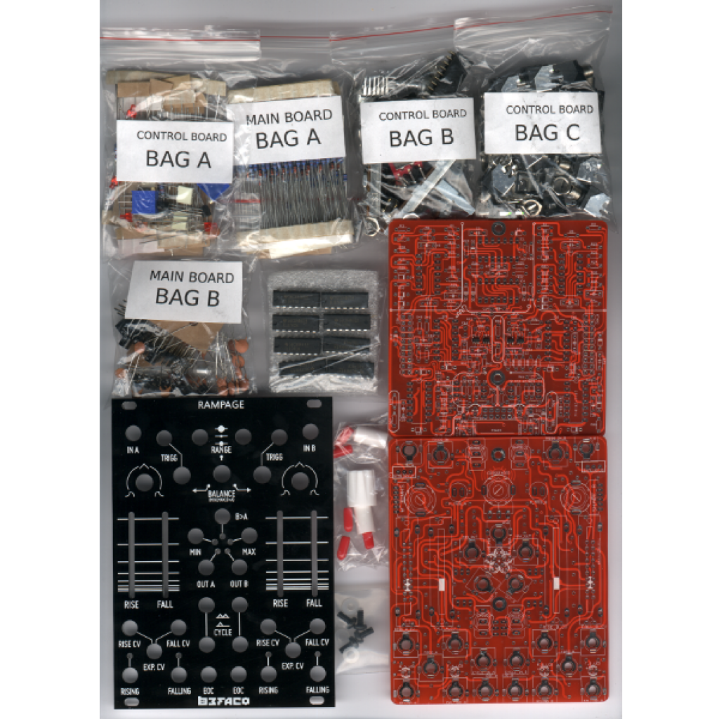 Befaco Rampage – Full DIY Kit – Thonk – DIY Synthesizer Kits & Components