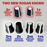 ‘Make Noise’ + ‘Mutable’ Style Rogan Knobs – Thonk – DIY Synthesizer Kits & Components