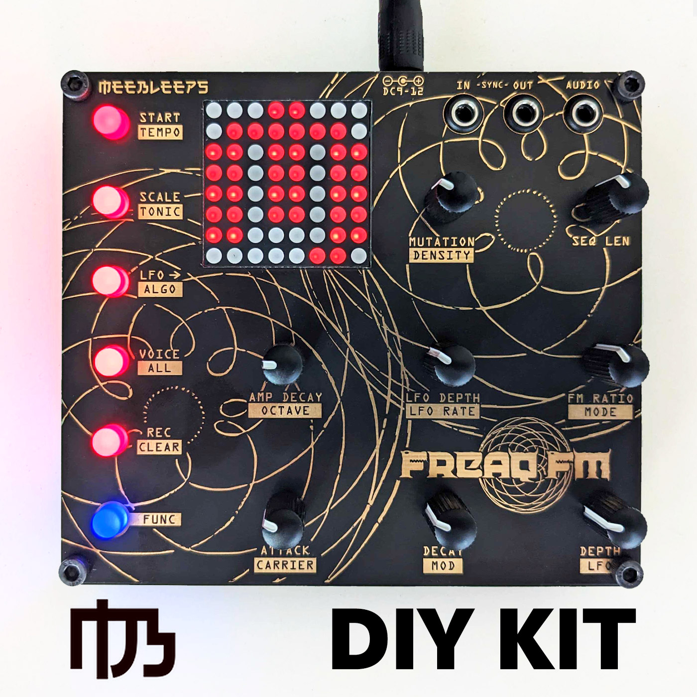 NYSTRÖM – Crum Drum – Full DIY Kit – Thonk – DIY Synthesizer Kits ...