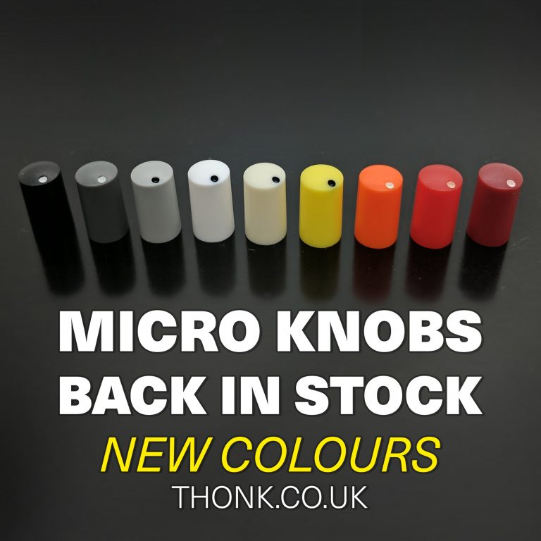 Micro Knobs – T18 Shaft – Thonk – DIY Synthesizer Kits & Components
