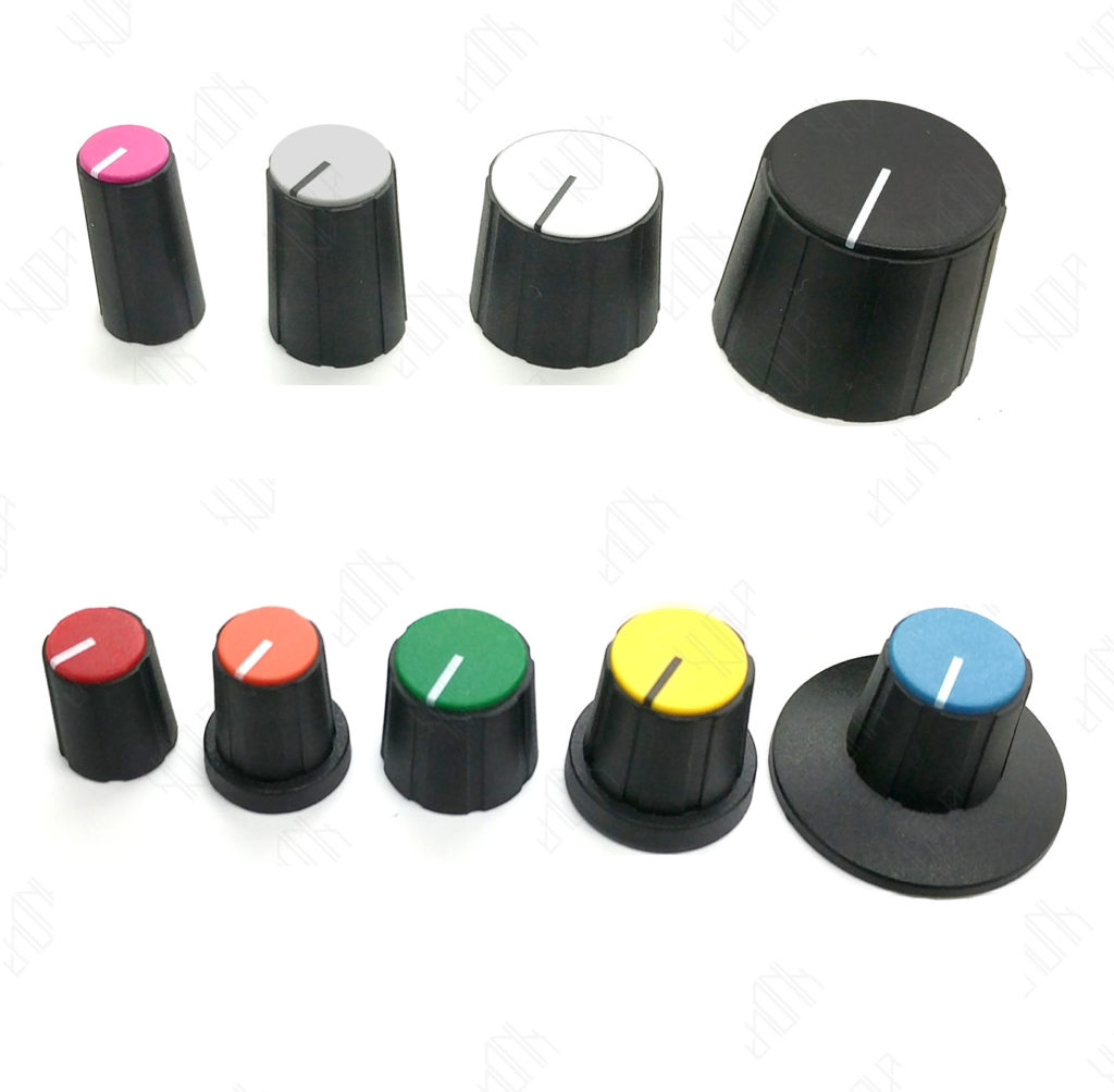 ‘Intellijel’ Black Knobs (Sifam/Selco) – Thonk – DIY Synthesizer Kits & Components