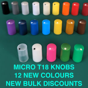 Micro Knobs – T18 Shaft – Thonk – DIY Synthesizer Kits & Components