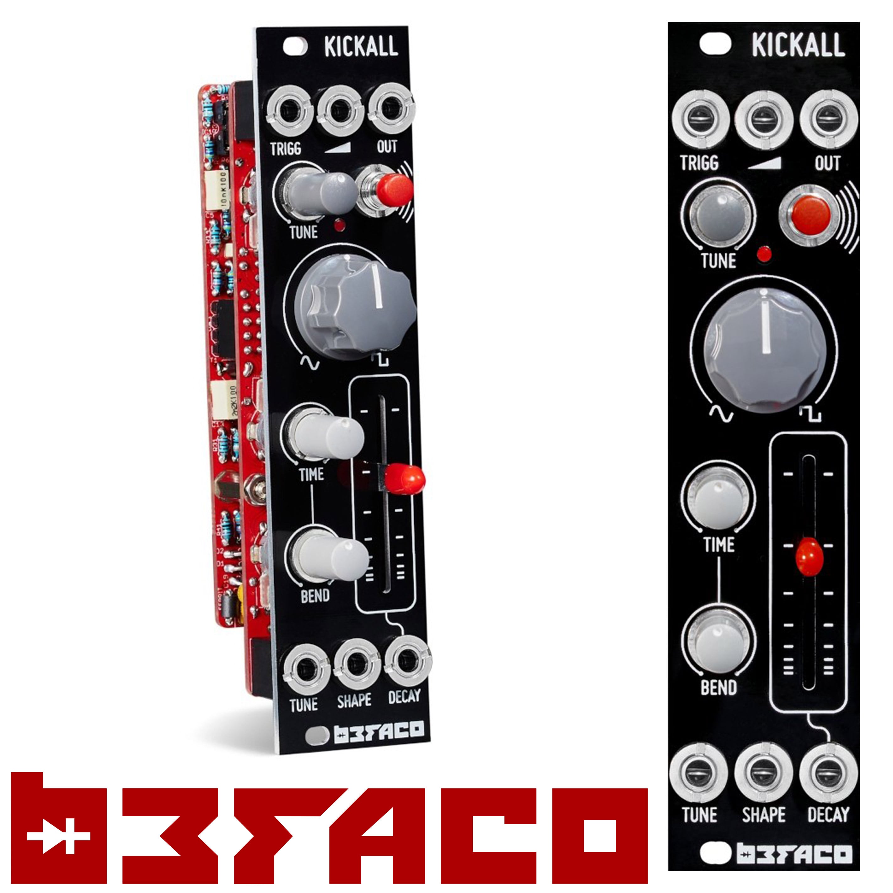Befaco ‘Kickall’ – Full DIY Kit – Thonk – DIY Synthesizer Kits & Components