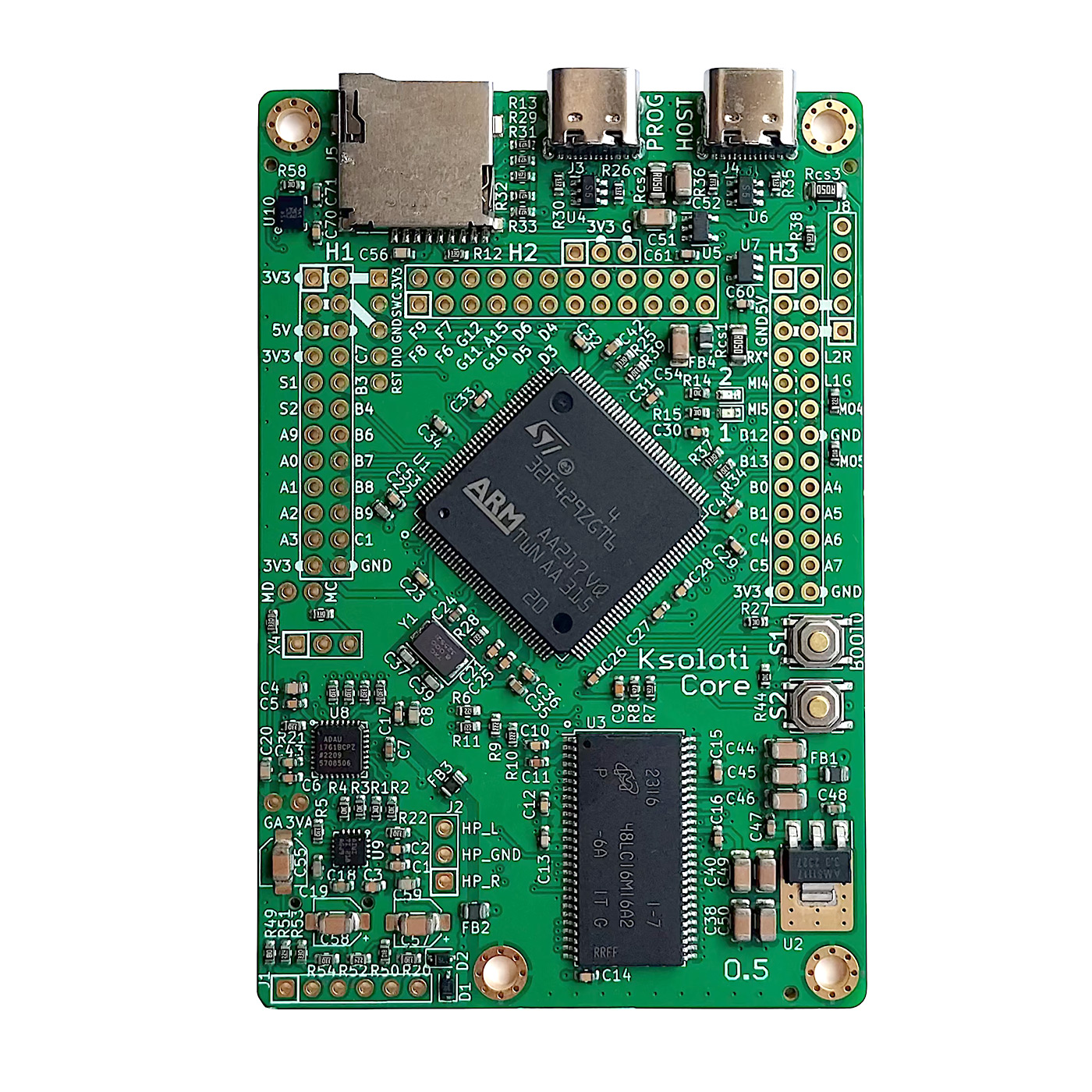 Ksoloti Core PCB – Thonk – DIY Synthesizer Kits & Components