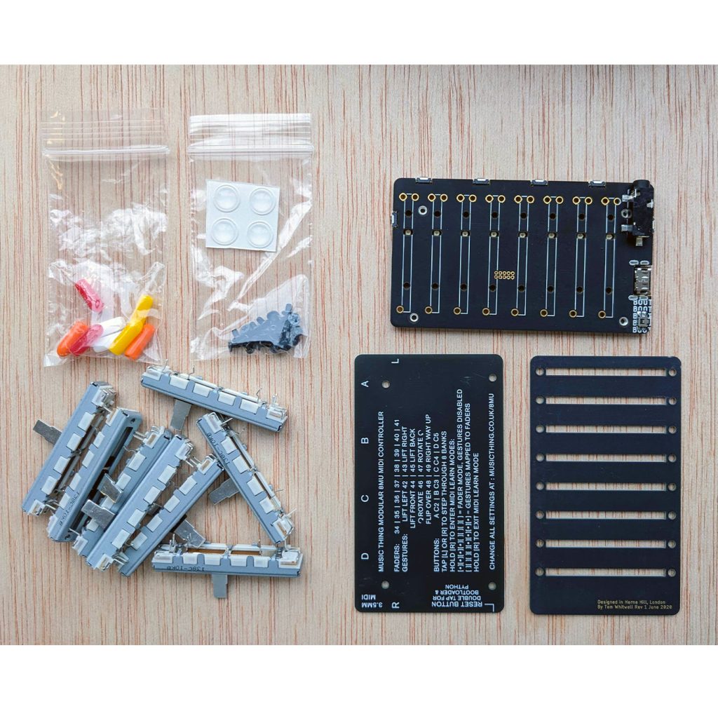 Music Thing Modular – 8mu MIDI Controller – Full DIY Kit – Thonk – DIY ...