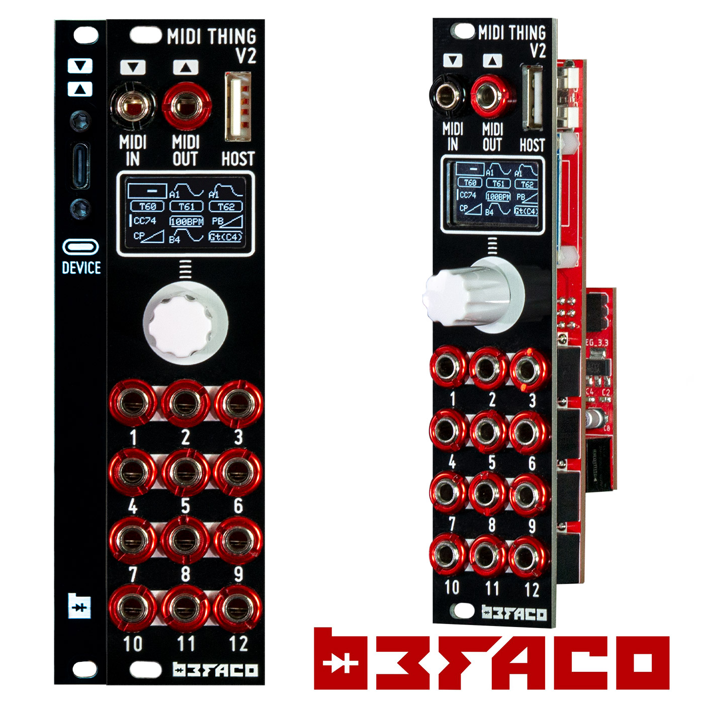 Befaco – MIDI Thing V2 – Full DIY Kit – Thonk – DIY Synthesizer Kits & Components